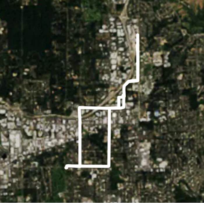 Glendale-Overlake-Microsoft Campus | Walking Map