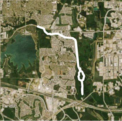 8.5 miles Campion Trail - Valley Ranch Irving Tx in Texas | Walking Map