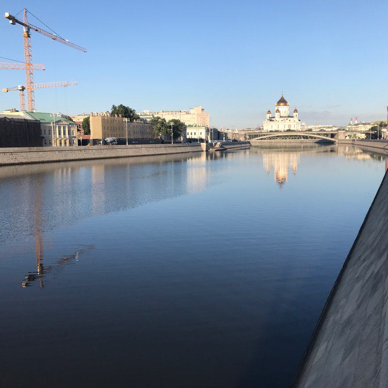 Crimean bridge Walk Trail - Moscow, Russia | Pacer
