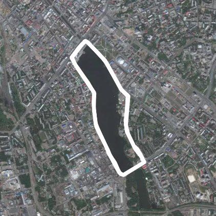 Lake Kaban in Respublika Tatarstan | Walking Map