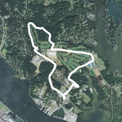Golf course in Maryland | Walking Map