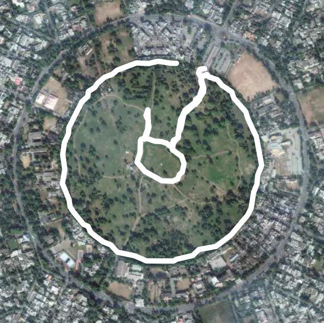 Model Town Walk Trail - Lahore, Punjab, Pakistan | Pacer