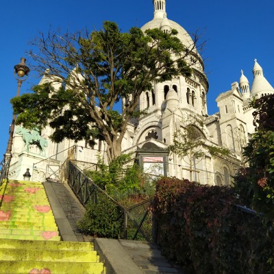 The steps of Montmartre in Île-de-France | Walking Map