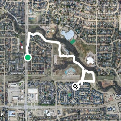 Bluebonnet Trail Park Walk - Plano, Texas, USA | Pacer