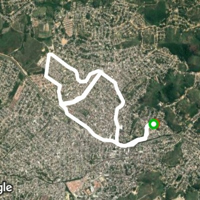 percurso centro de Queimados . Walk Trail - Rio de Janeiro, Brazil | Pacer