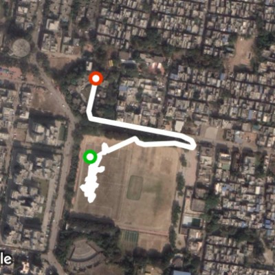 Atal khel parisar Wanderweg - Indore, Indien | Pacer