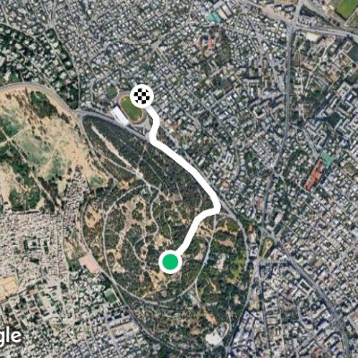 Belvedere Park in Tunis | Walking Map