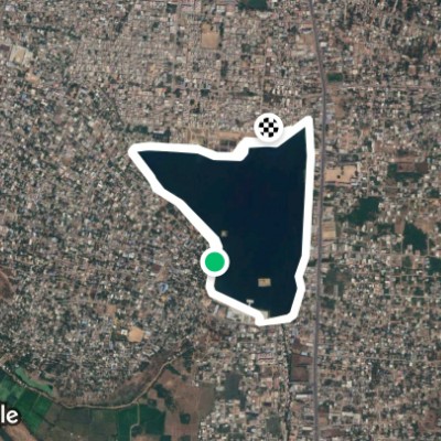 Avadi Lake Walk Trail - Chennai, India | Pacer