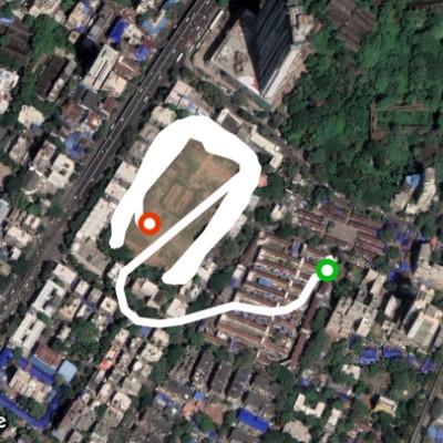 Purandar Stadium Walk Trail - Dadar, Mumbai, India | Pacer