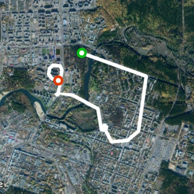 LevexKroyt Walk Trail - Sarov, Republic of Mordovia, Russia | Pacer