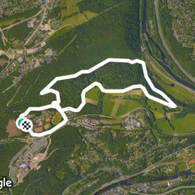 B46 - Blanc Gravier sports centers in Région Wallonne | Walking Map