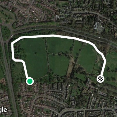 Allesley Park in England | Walking Map