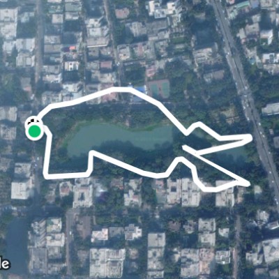 Gulshan Lake Park Walk - Dhaka, Dhaka Division, Bangladesh | Pacer