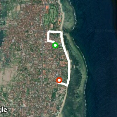 Sanur | Walking Map