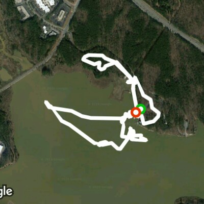 Lake Crabtree County Park | Walking Map