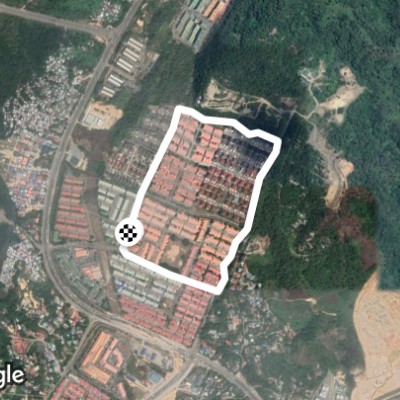 IPB ROUTES - beautiful Permai Bukitsepanggar routes Walk Trail - Kota ...