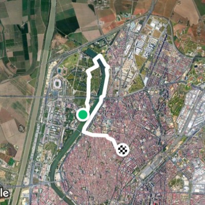 Alamillo Park in Andalucía | Walking Map