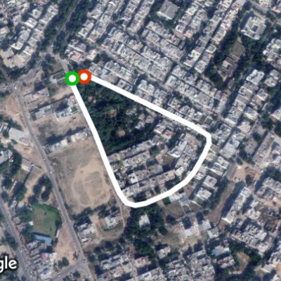 Sec 5 tikona park Walk - Sector 5, Gurgaon, India | Pacer
