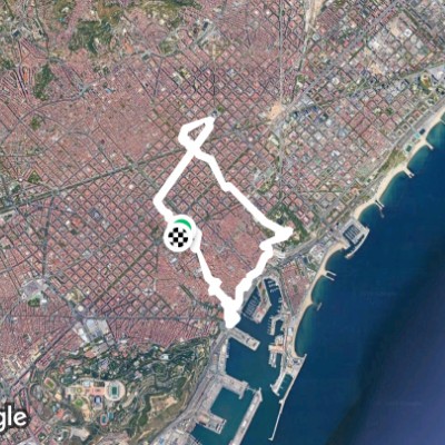 Route near Dreta de l'Eixample Walk Trail - Barcelona, Spain | Pacer