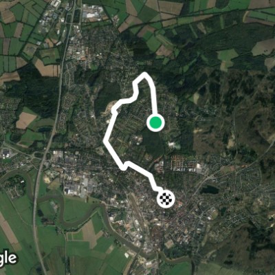 Old highway Walk Trail - Itzehoe, Schleswig-Holstein, Germany | Pacer