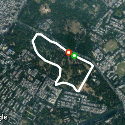 Ashoka park, Ashok vihar, delhi in Delhi | Walking Map