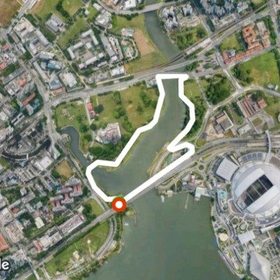 Kallang riverpark | Walking Map