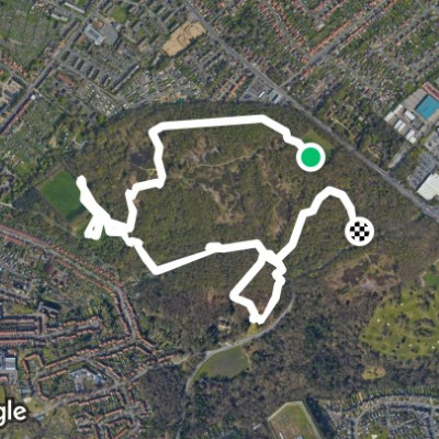 Mousehold heath, Norwich in England | Walking Map