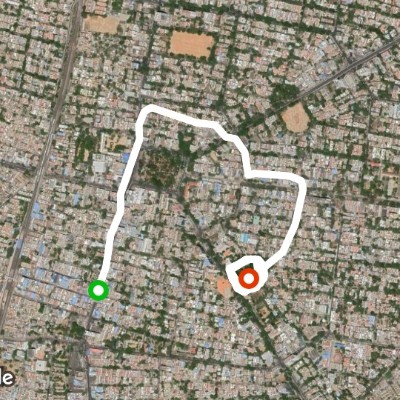 Natesan Park in Tamil Nadu | Walking Map