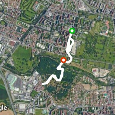 Parco Boschetto di Nichelino in Piemonte | Walking Map