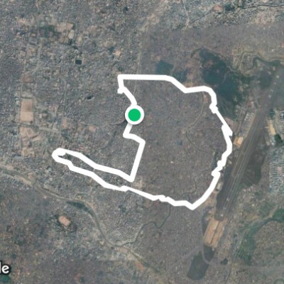 Baneshwor old and new in Bagmati Province | Walking Map