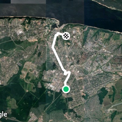 Kalinin district | Walking Map