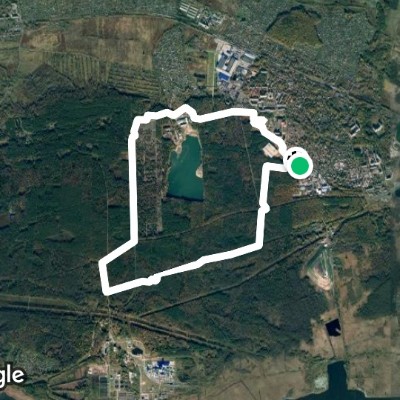 Forest City Walk Trail - Guryevsk, Kaliningrad Oblast, Russia | Pacer