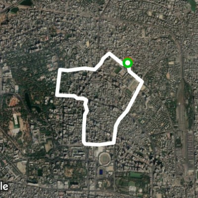 Rajarbag - Fakirerpool - Kakrail Baily Road - Malibag Walk - Dhaka ...