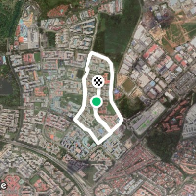 Pasir Ris Street 21 Pasir Ris Pri Route Walk Trail - Singapore, North ...