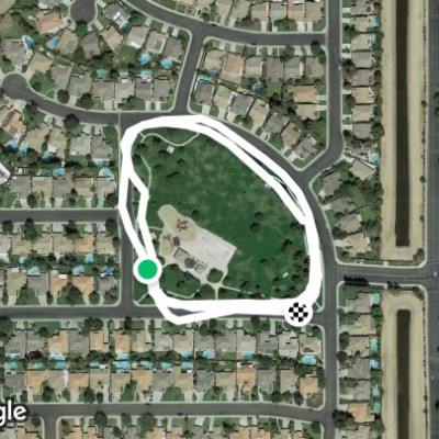 Windsor Park in California | Walking Map