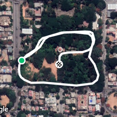 Krishna Rao Park Sendero - Basavanagudi, Bangalore, India | Pacer