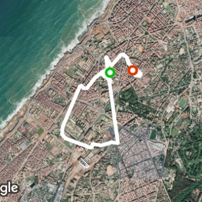 Akkari et retour | Walking Map