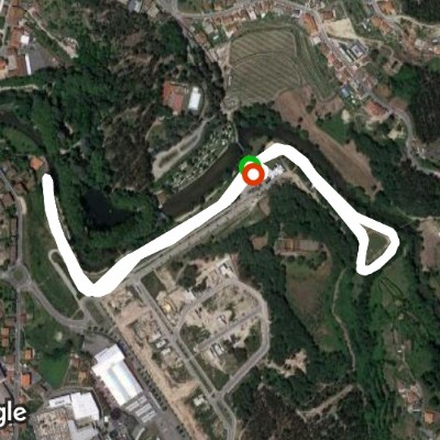 Vizela River in Braga | Walking Map