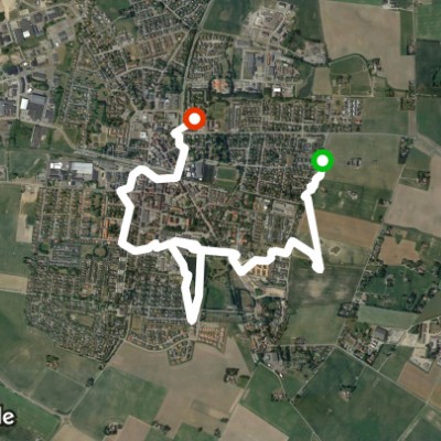 Ripa road Walk - Skurup, Skåne County, Sweden | Pacer