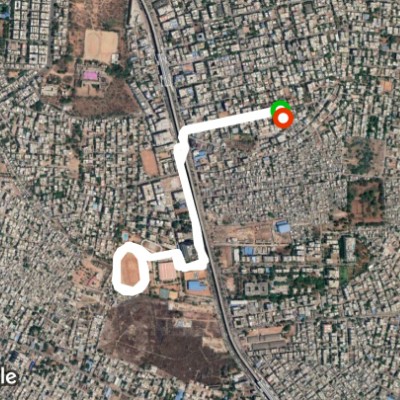 My Walking Place Trail - LB Nagar, Hyderabad, India | Pacer