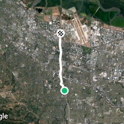 Googleplex | Walking Map
