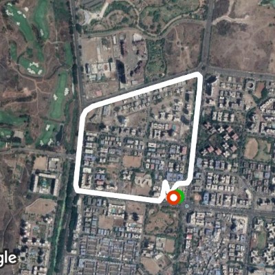 Shilp Chowk Walk Trail - Sector 21 Kharghar, Navi Mumbai, India | Pacer