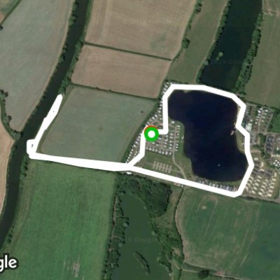 Croft farm water park Walk - Bredon, Tewkesbury, England | Pacer