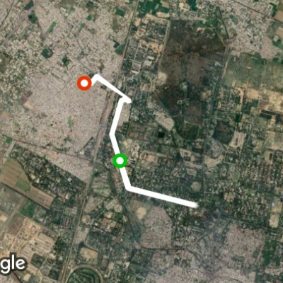 Mall Road Walk - Meerut, India | Pacer