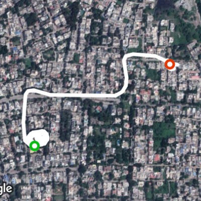 Saket Garden Walk Trail - New Saket Colony, Indore, India | Pacer