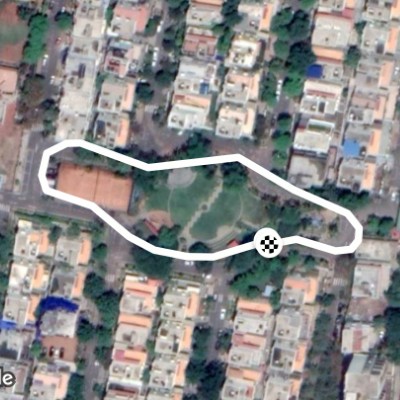 Route near Attapur ambiance Fort Walk Trail - Hyderabad, India | Pacer