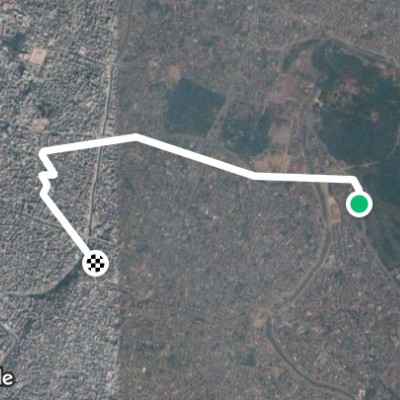 Route near Baneshwor Height Walk Trail - Kathmandu, Bagmati Zone, Nepal ...