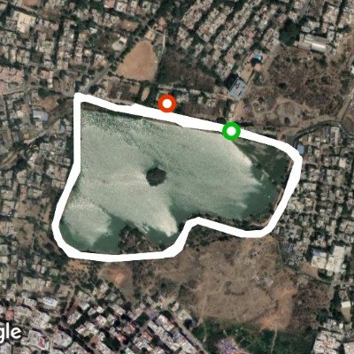 Dorai Kere pista para caminar Caminar - ISRO Layout, Bangalore, India ...