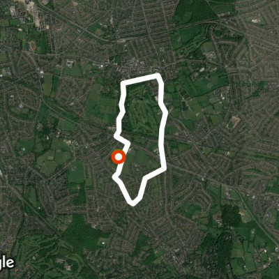 Mottingham/Eltham in England | Walking Map