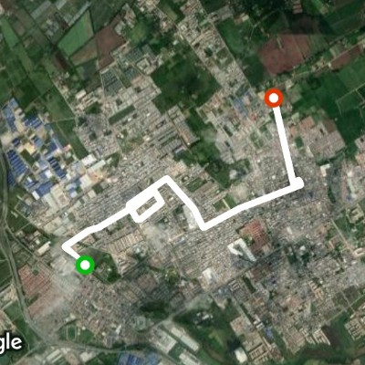 parque de Funza Walk Trail - Mosquera, Cundinamarca Department ...